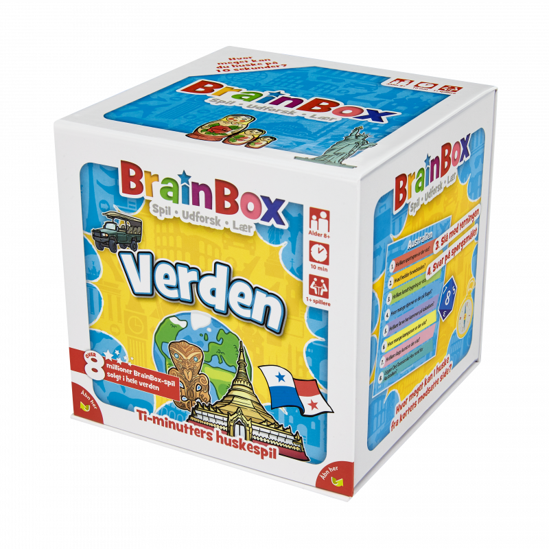 BrainBox - The World Board Game - Asmodee Nordics