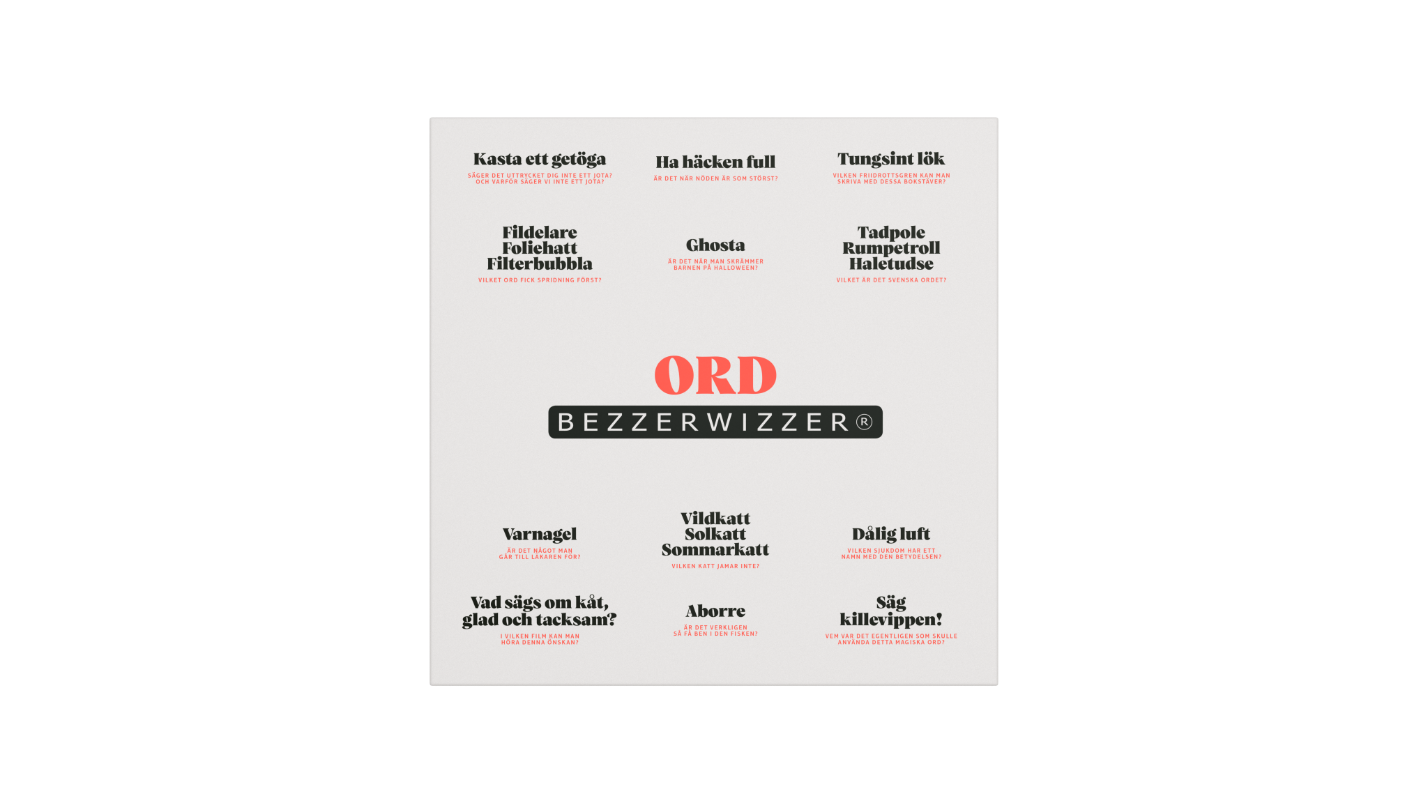 BEZZERWIZZER Ord Board Game - Asmodee Nordics
