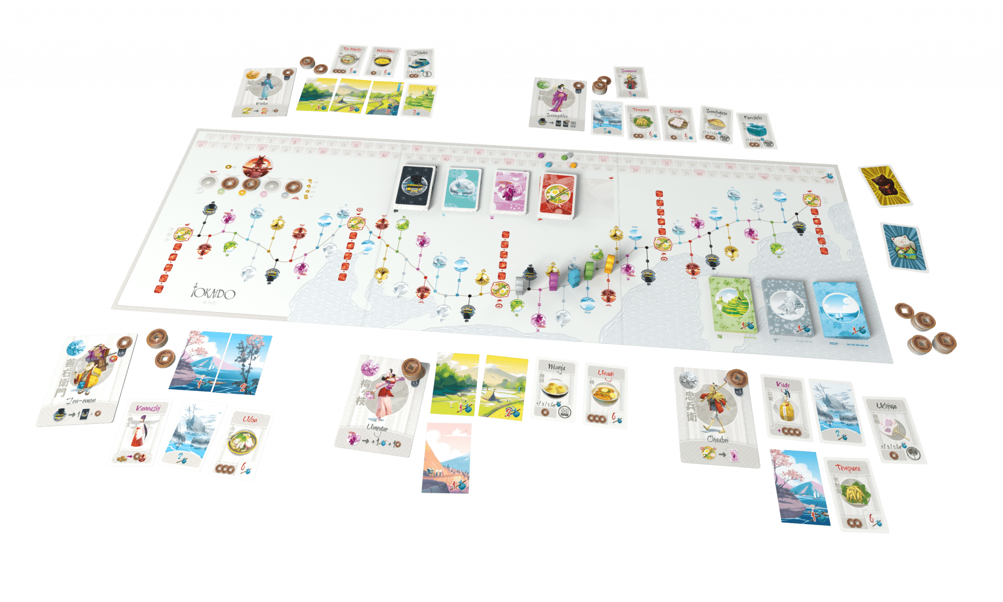 Tokaido Board Game - Asmodee Nordics