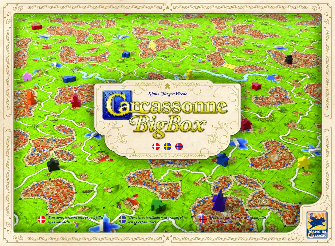 Carcassonne Big Box Board Game - Asmodee Nordics