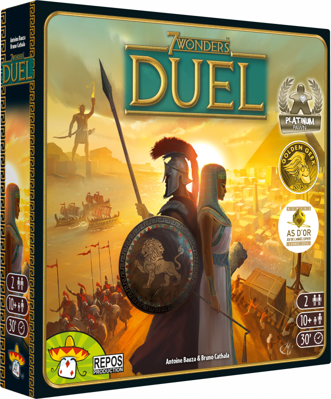 7 Wonders Duel Board Game - Asmodee Nordics