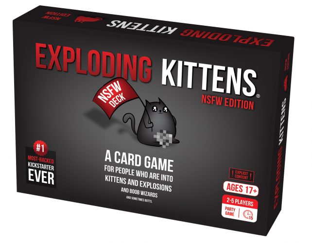 Exploding Kittens NSFW Board Game - Asmodee Nordics