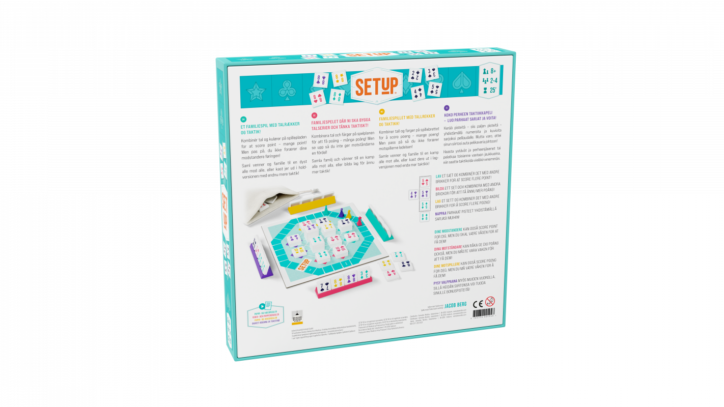 Setup Board Game - Asmodee Nordics