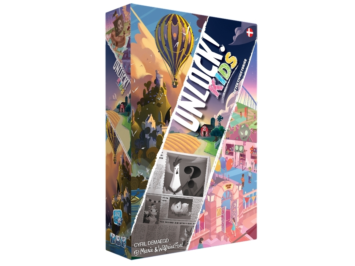 Unlock! Kids Board Game - asmodee