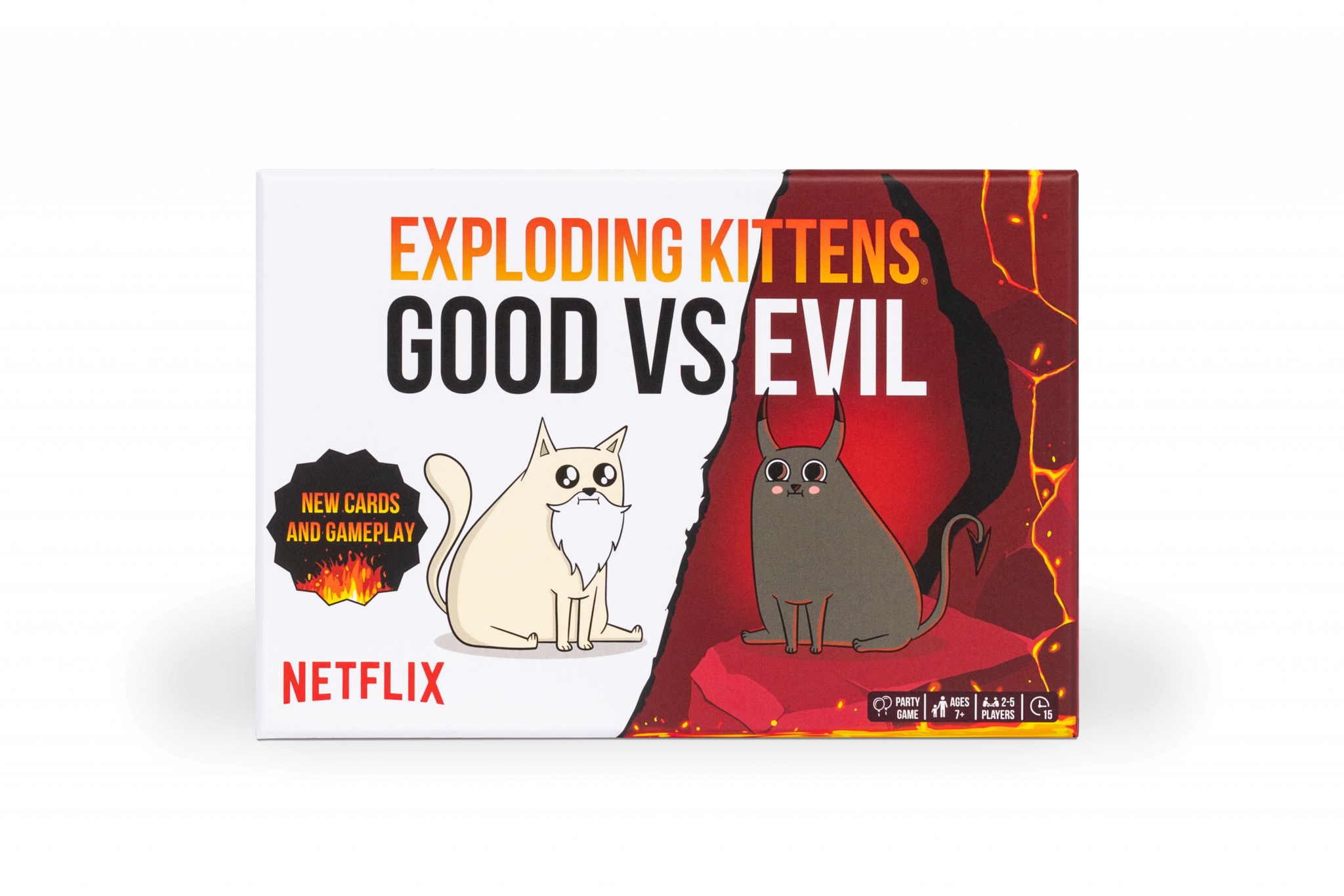 Exploding Kittens - Good Vs. Evil Board Game - Asmodee Nordics