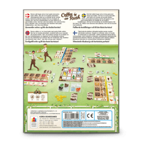 Coffee Rush Board Game - Asmodee Nordics