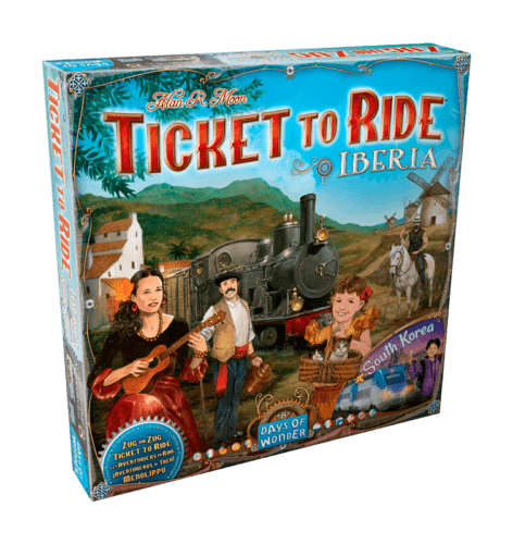 Ticket to Ride - Iberia (Expansion) (Map collection) Board Game ...