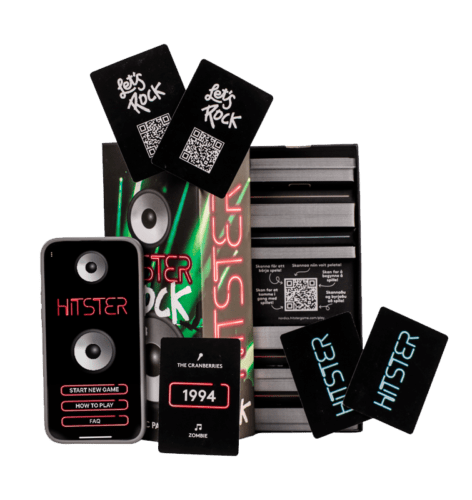 Hitster - Rock Board Game - asmodee