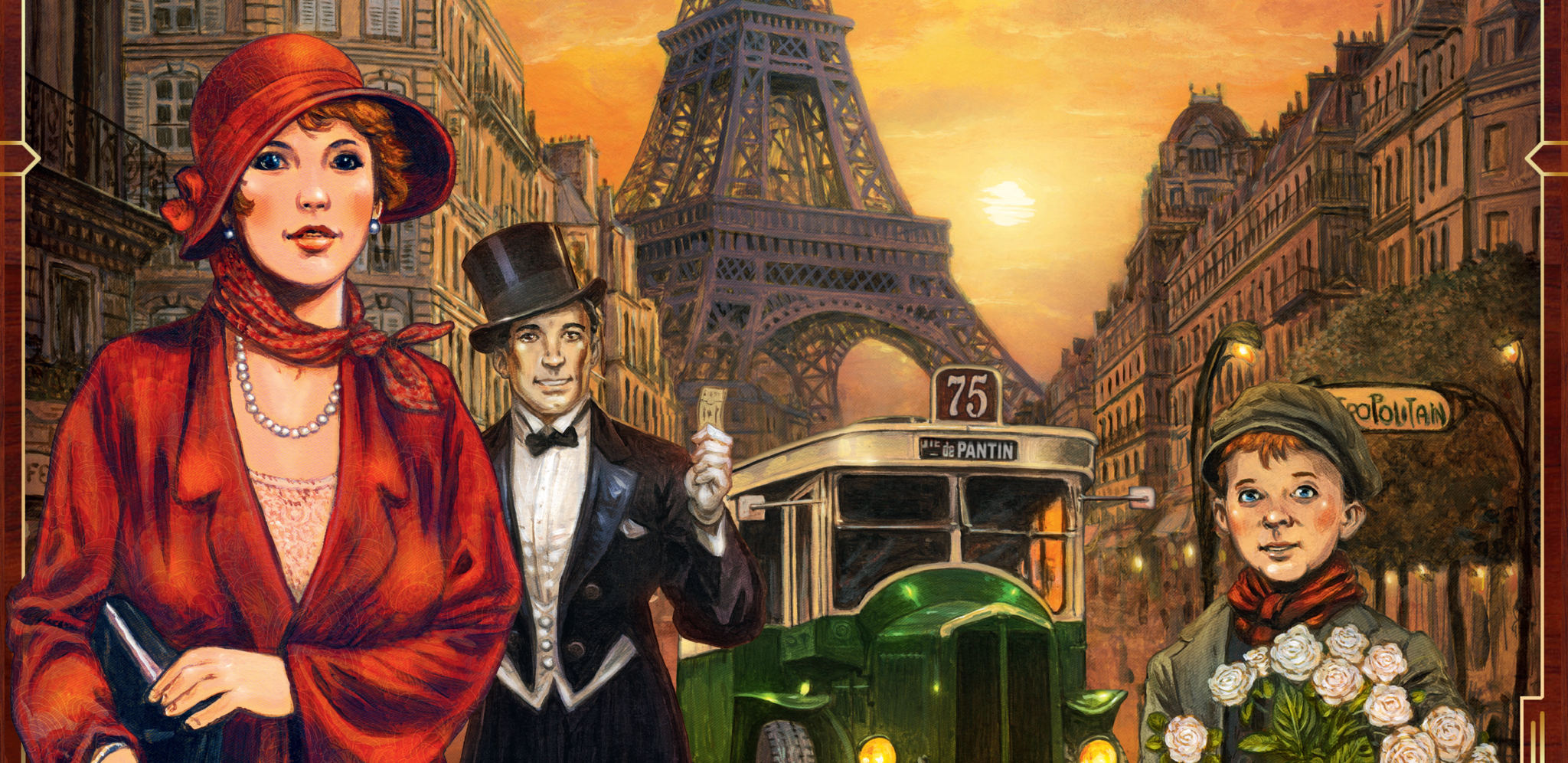 Zug um Zug: Paris - Days of Wonder: Play different.™