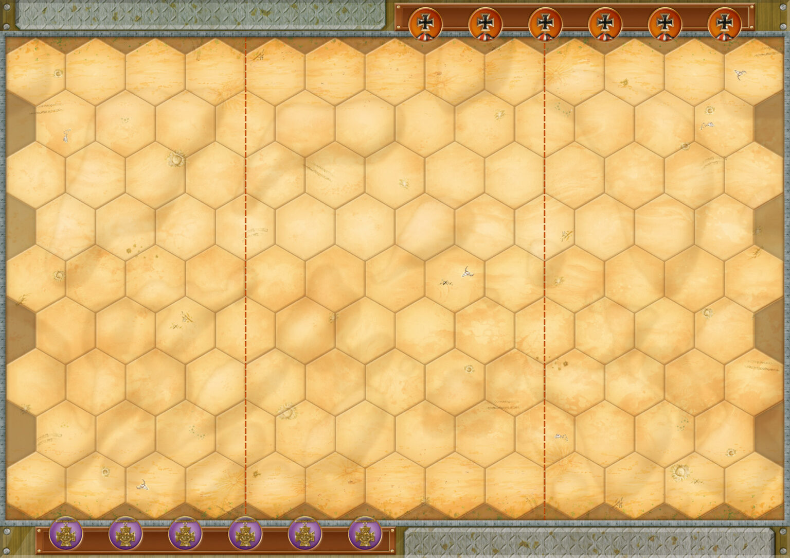 Memoir '44: Winter Desert Board Map - Days of Wonder: Play different.™