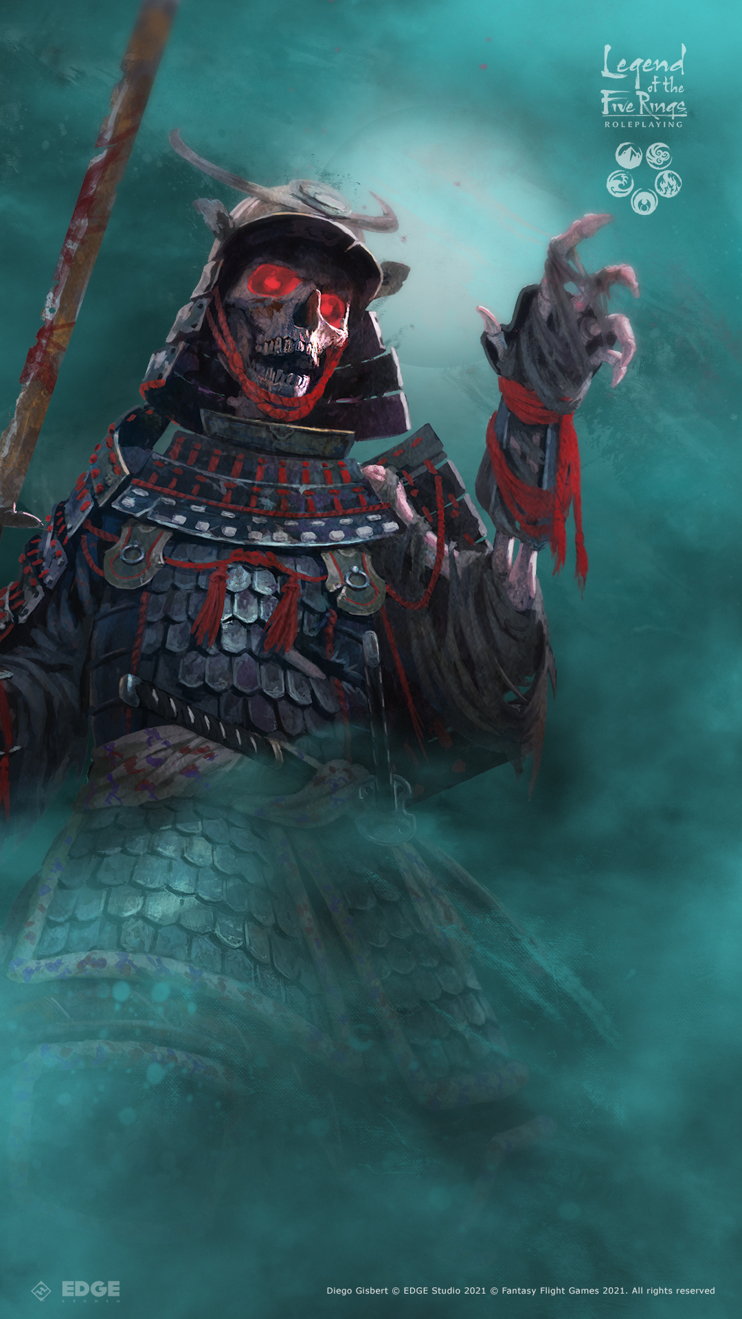 Celebrate Halloween with these skull-tacular L5R wallpapers! - Edge Studio