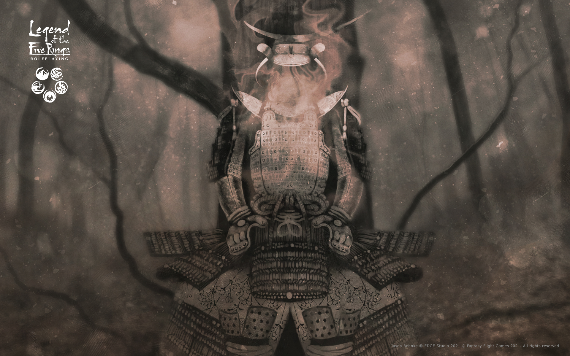 Celebrate Halloween with these skull-tacular L5R wallpapers! - Edge Studio