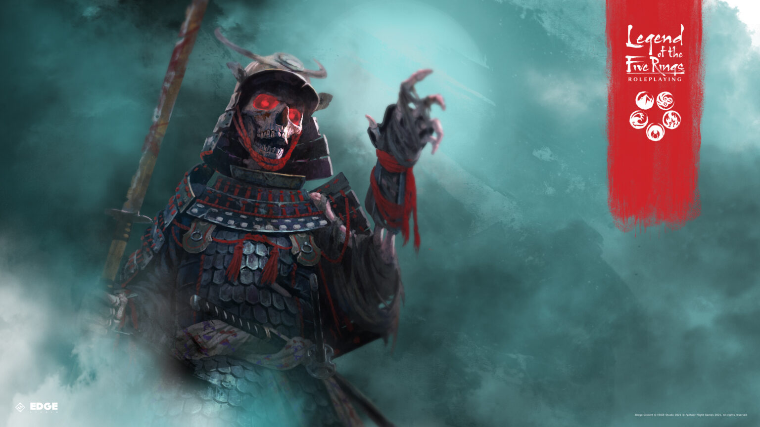 Celebrate Halloween with these skull-tacular L5R wallpapers! - Edge Studio