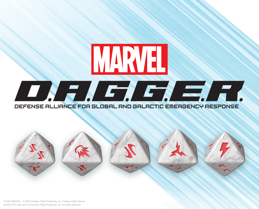Marvel D.A.G.G.E.R. - Exclusive Dice - hobbynext.com