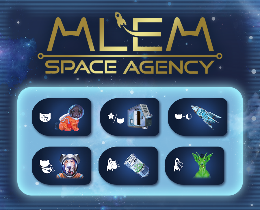 MLEM: Space Agency - BLEP mini expansion: Cosmic Pioneers. - hobbynext.ca