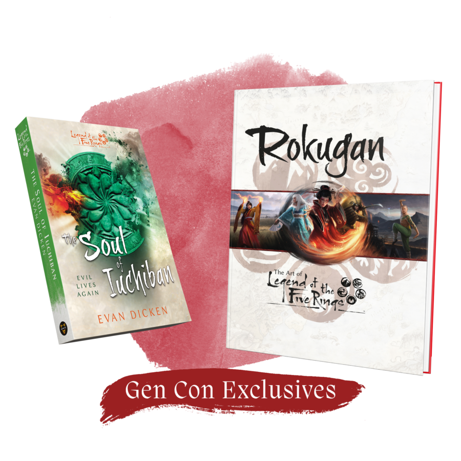 Visit the Aconyte Books Booth at Gen Con - Legend of the Five Rings
