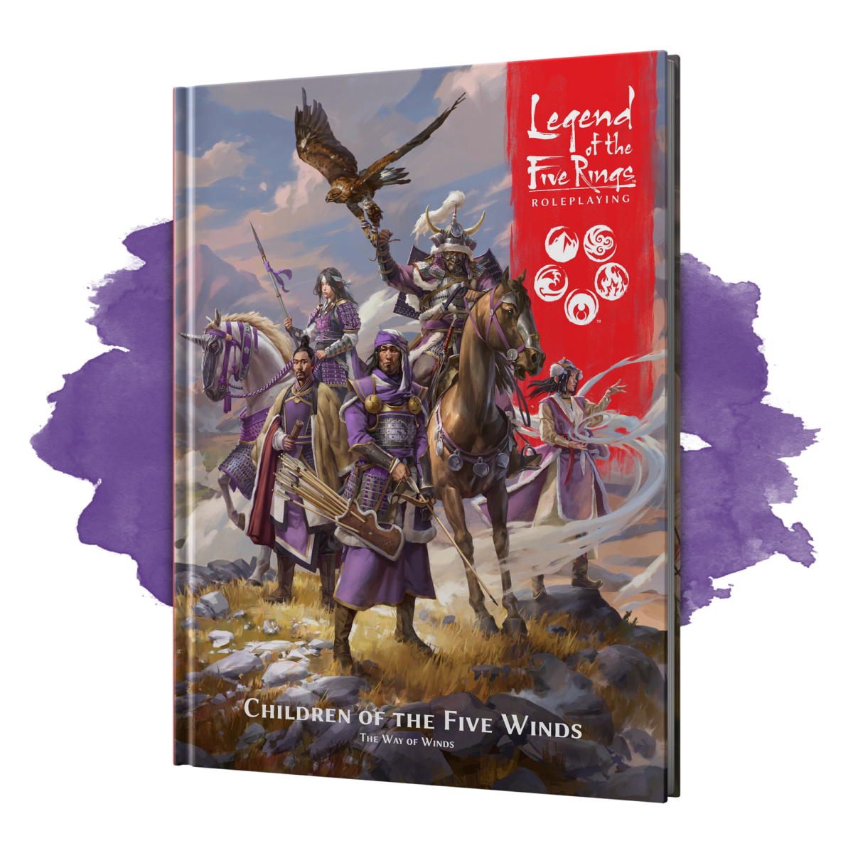 Children of the Five Winds Cover Reveal - Legend of the Five Rings