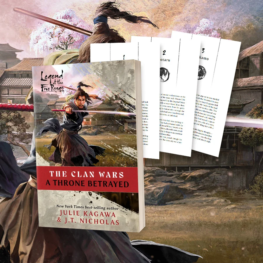 Read the first three chapters of A Throne Betrayed | Legend of the Five Rings | Official Website