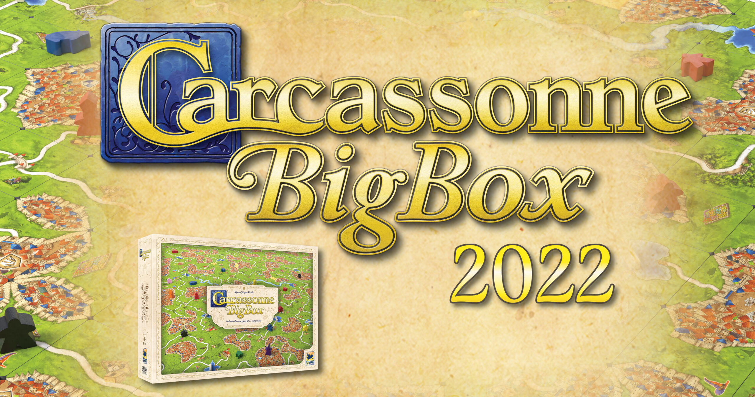 Carcassonne Big Box 2022 - Z-MAN Games