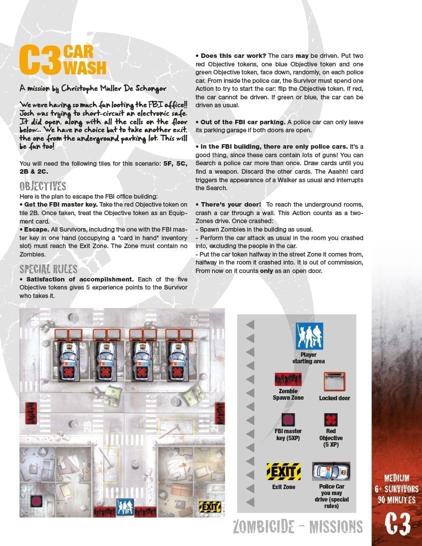 Car Wash - Zombicide.com
